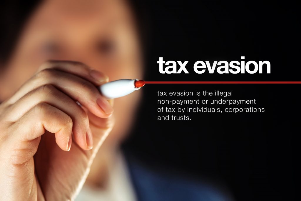 Tax Evasion Definition Eden Legal Services